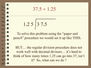 Dividing Decimals | PPTX
