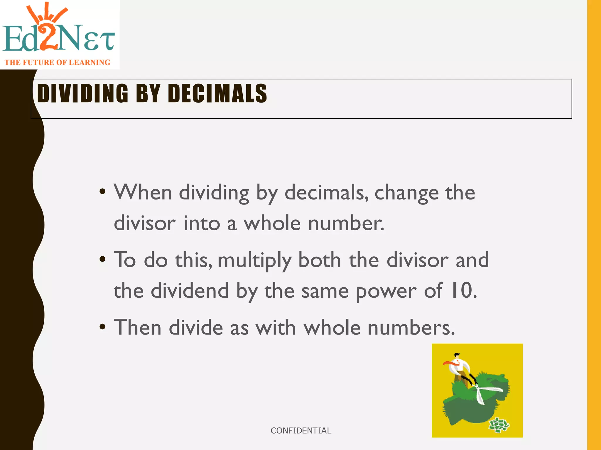 Dividing Decimals | PDF