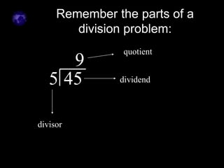 Dividing decimals part 1 | PPTX