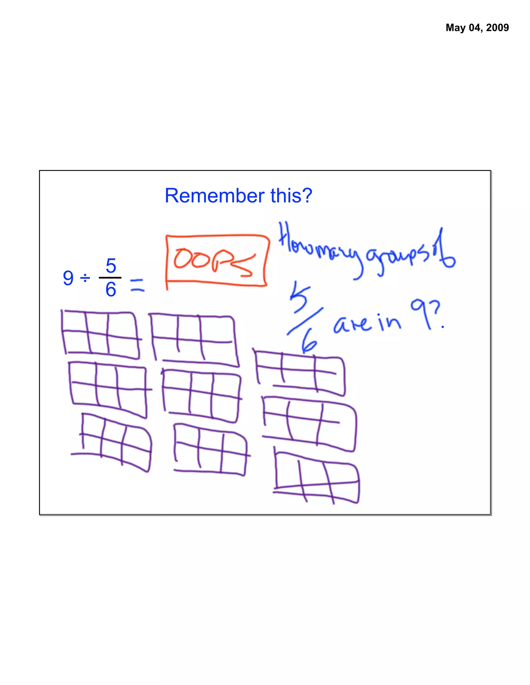 Dividing Fractions And Ratio Tables | PDF
