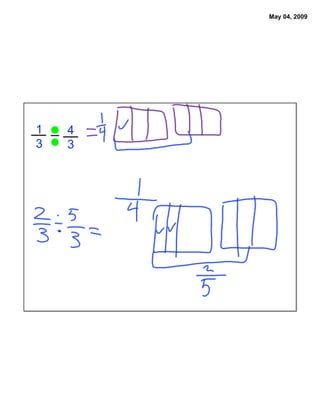 Dividing Fractions And Ratio Tables | PDF