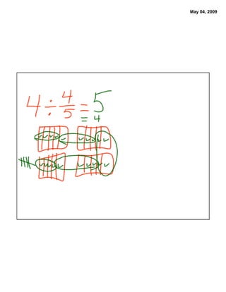 Dividing Fractions And Ratio Tables | PDF