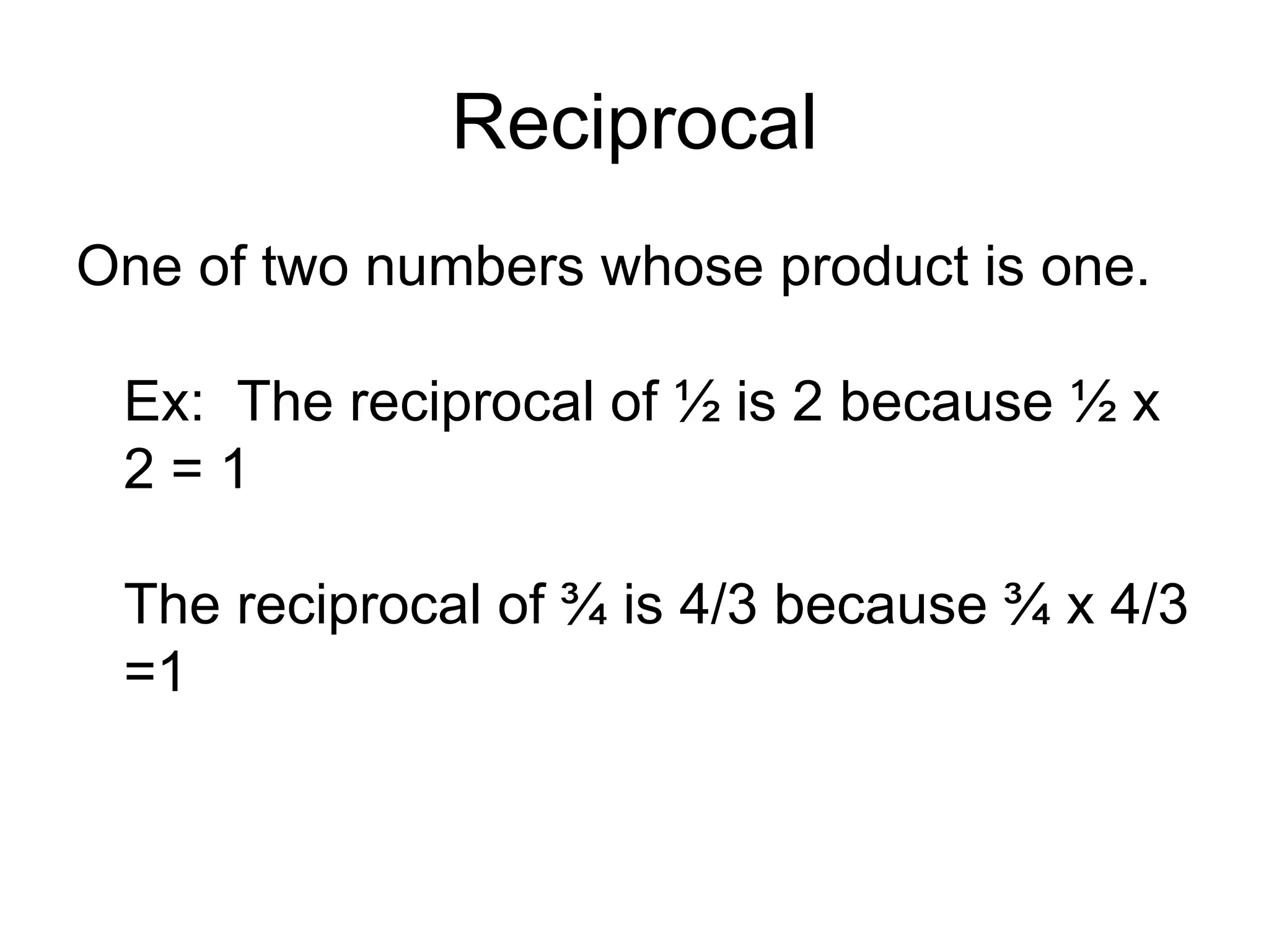 Dividing Fractions & Mixed Numbers | PPT