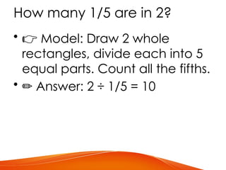 Dividing Fractions Using Models for Grade 5.pptx