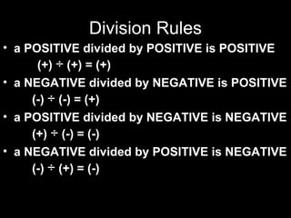 Dividing integers | PPT