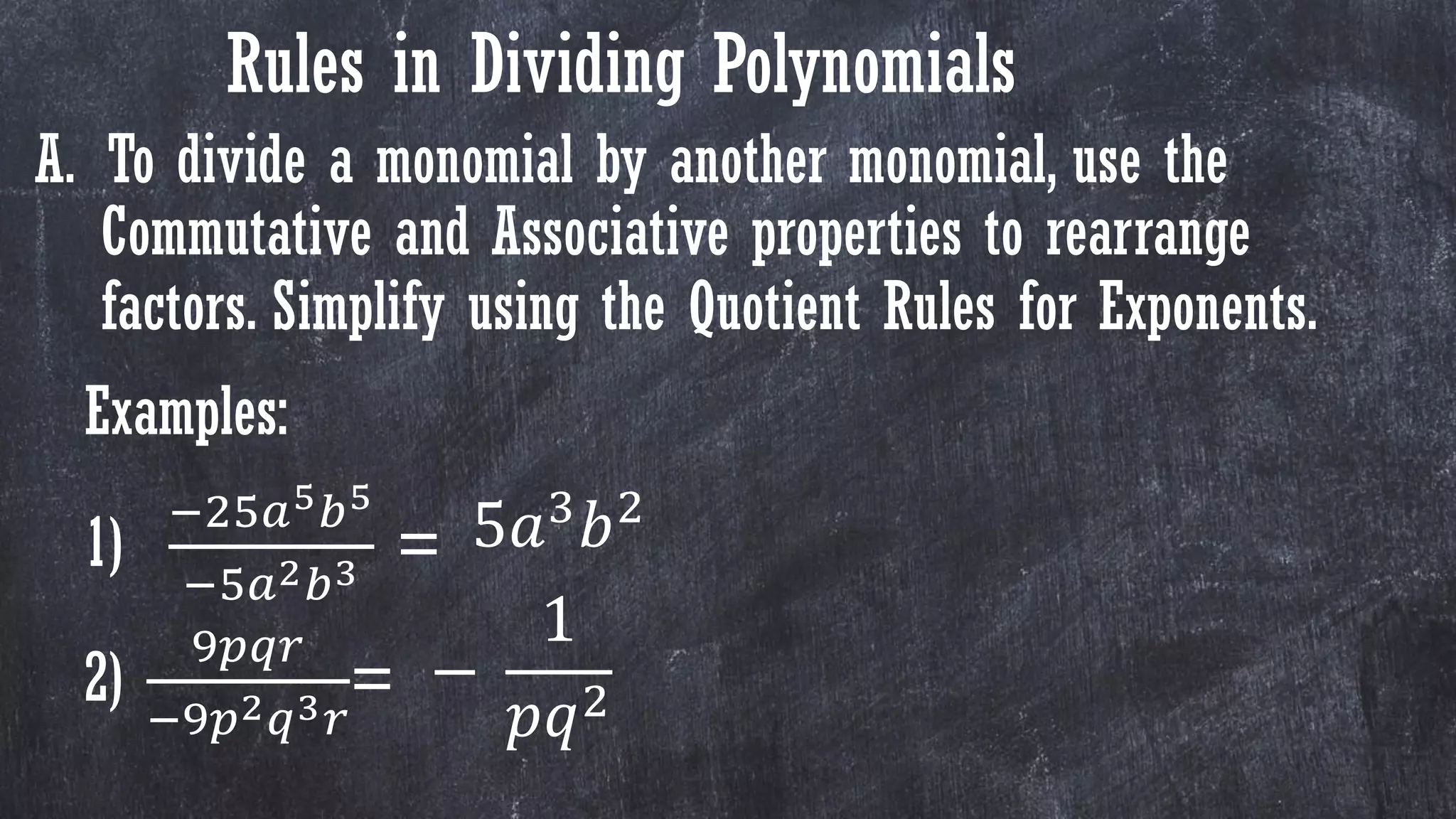 Dividing Polynomials | PDF