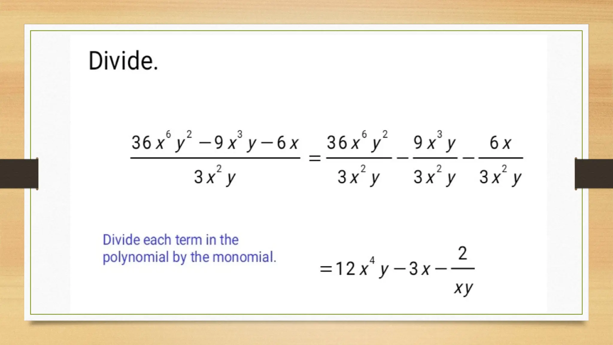DIVIDING POLYNOMIALS 5.pptx mathematicss | PPT