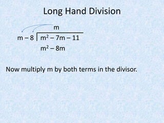Dividing polys | PPT