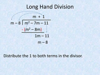 Dividing polys | PPT