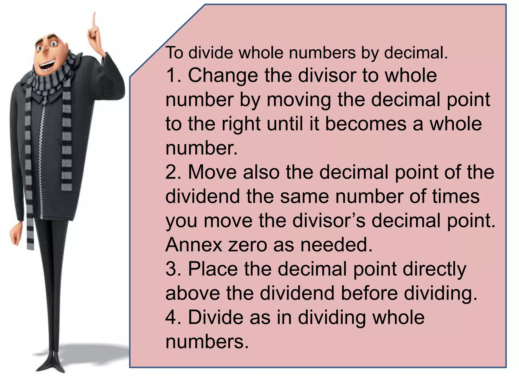 Dividing Whole Numbers by Decimals up to 2 Decimal Places and.ppt ...