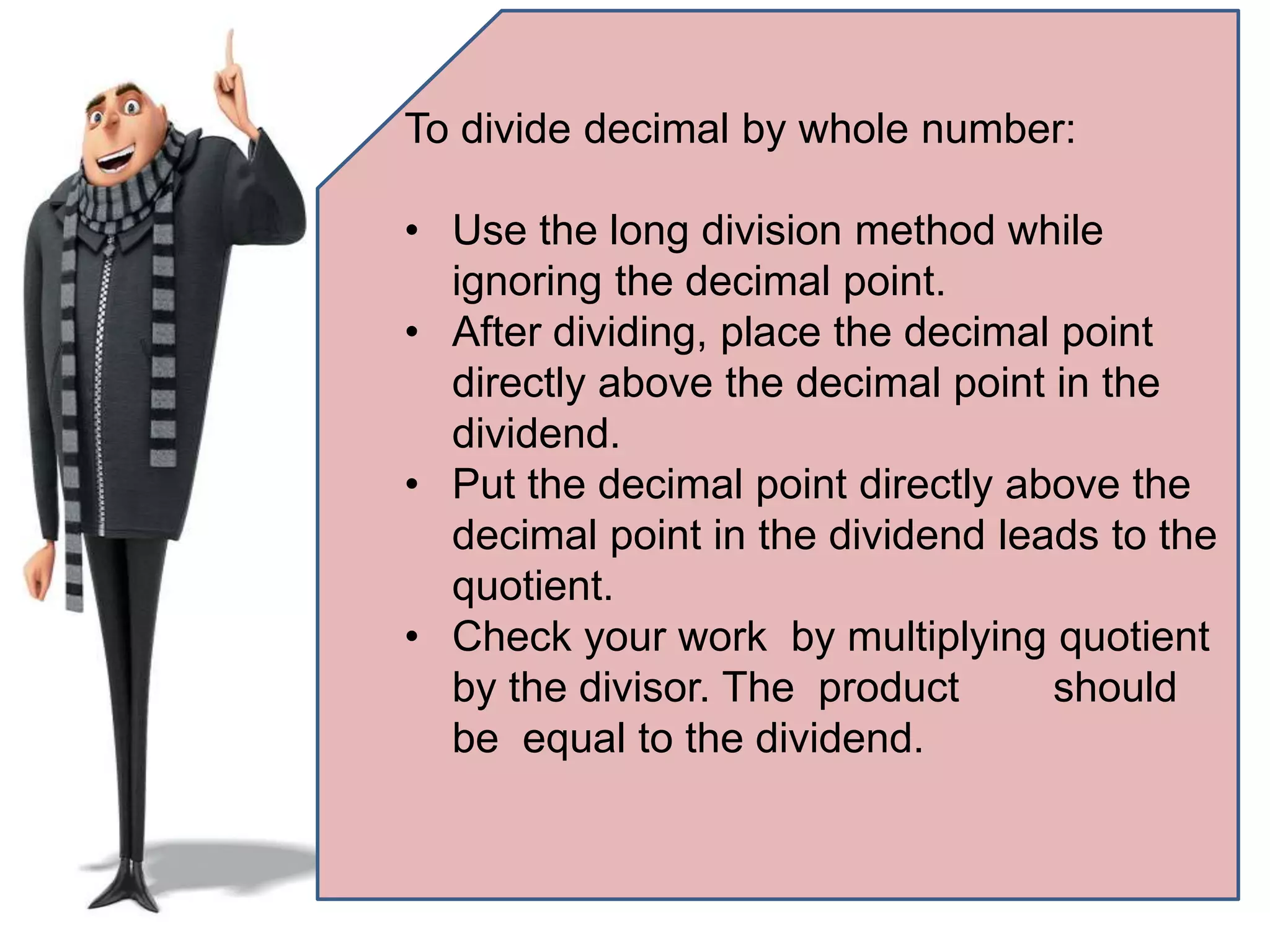 Dividing Whole Numbers by Decimals up to 2 Decimal Places and.ppt ...