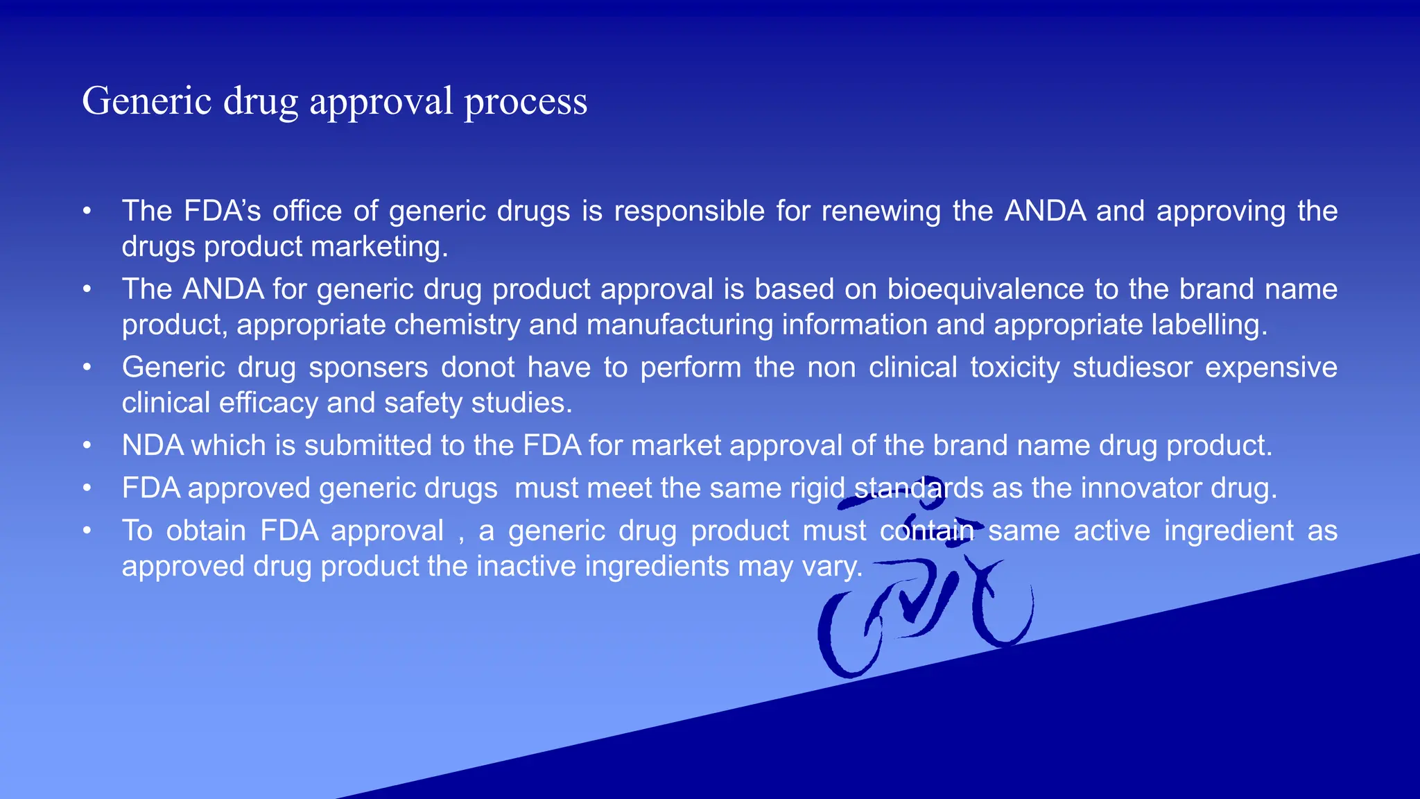 Generic drugs development and hatch waxman act and amendment | PPTX