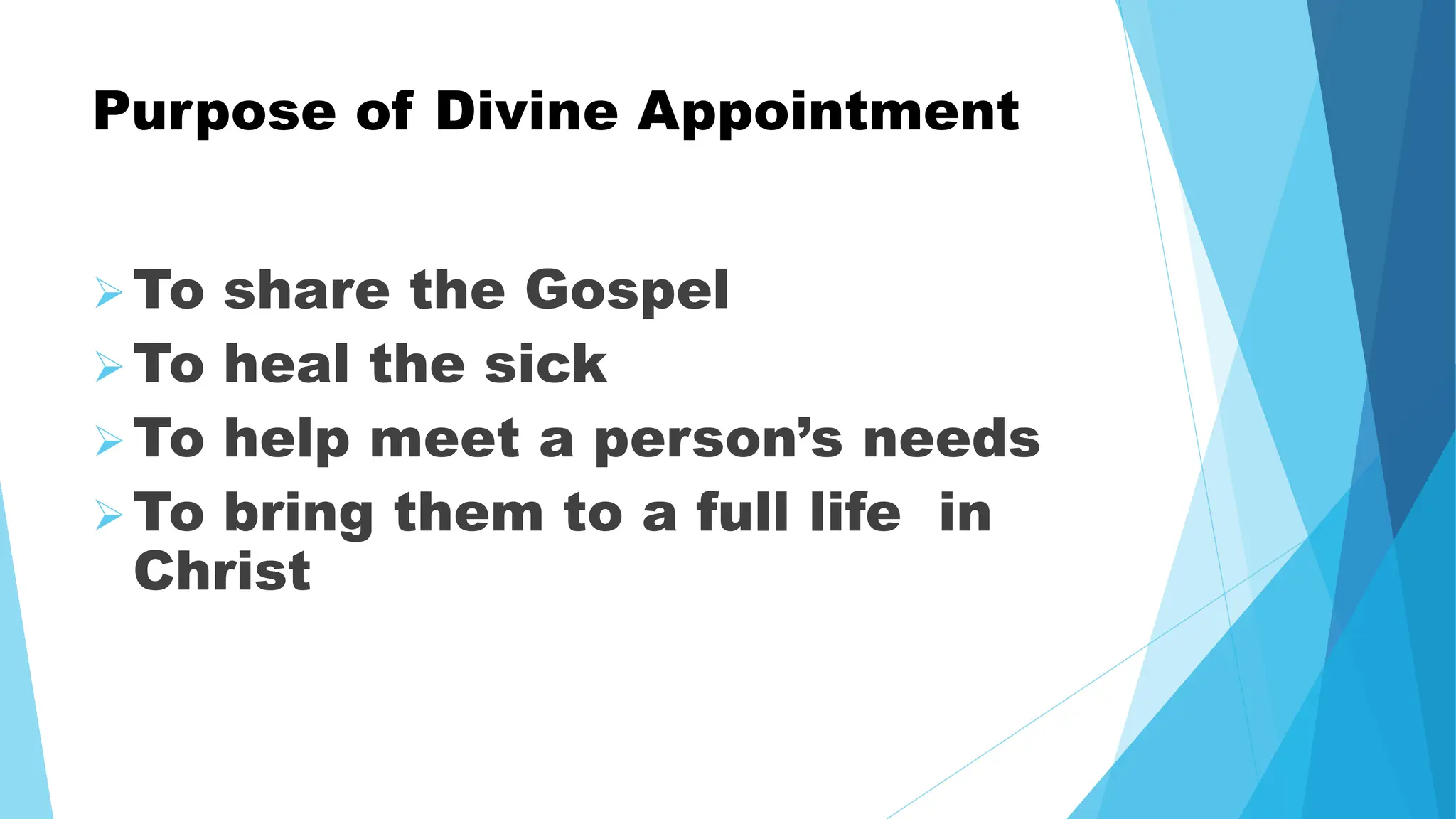 DIVINE-APPOINTMENT. BY GOD AND FOR MANKIND | PPT