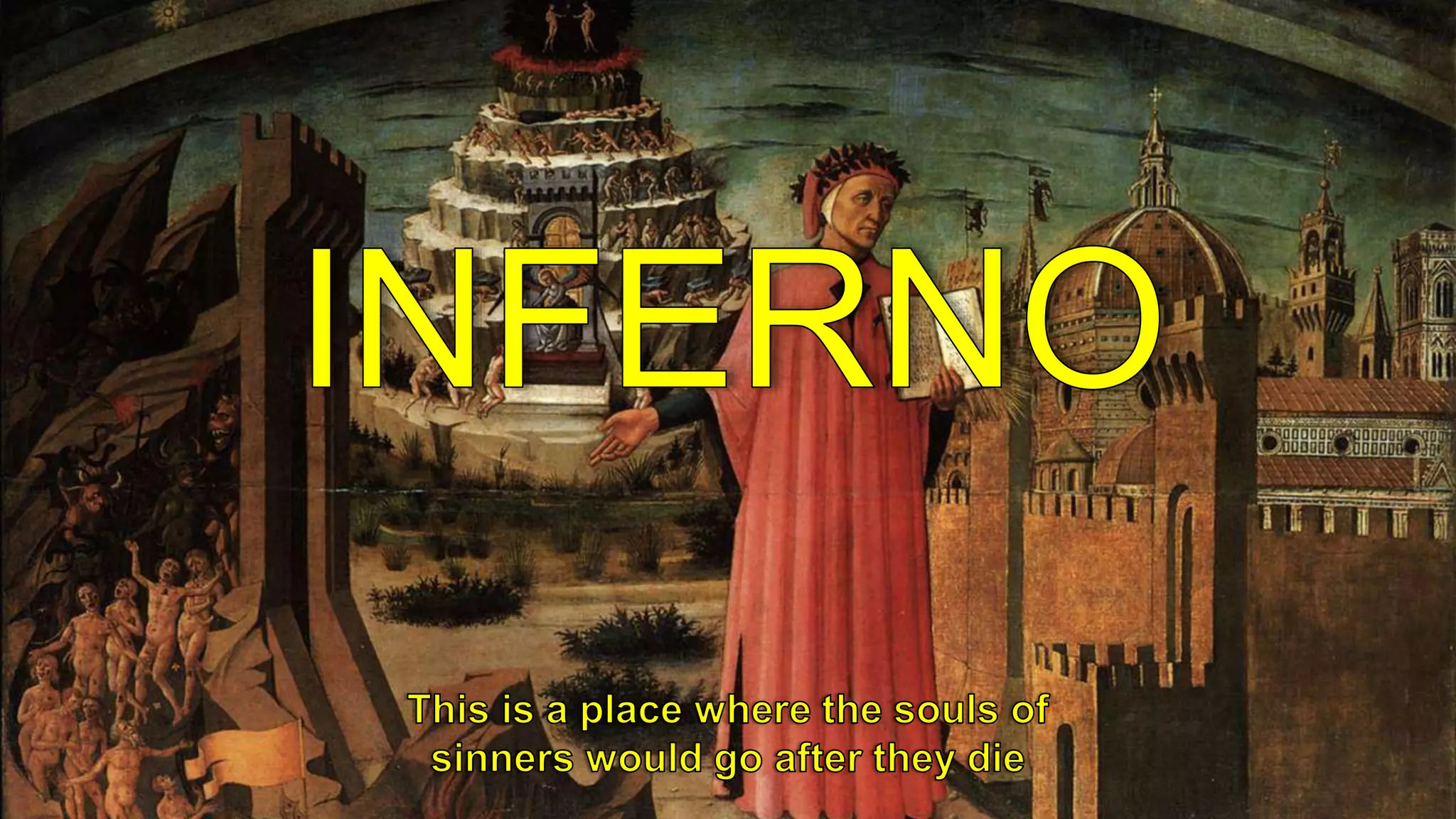 Divine comedy (Inferno, Purgatorio, Paradiso) | PPTX