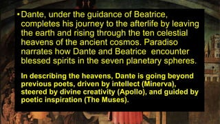 Divine comedy (Inferno, Purgatorio, Paradiso) | PPTX