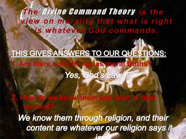 The Divine Command Theory | PPTX