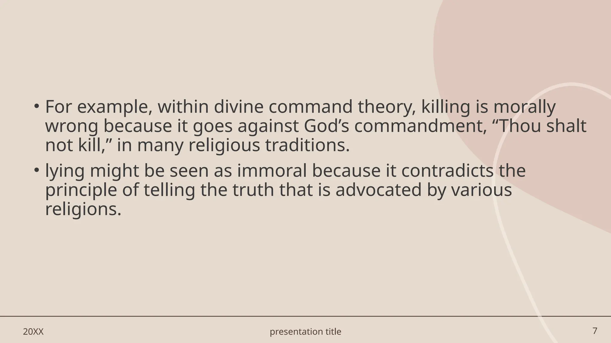 The presentation on Divine Command Theory ppt | PPTX
