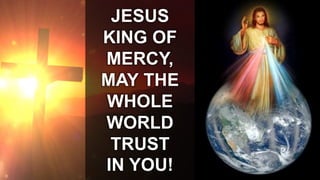 Three O' Clock Prayer to the Divine Mercy | PPTX