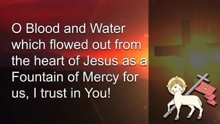 Three O' Clock Prayer to the Divine Mercy | PPTX