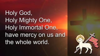 Three O' Clock Prayer to the Divine Mercy | PPTX