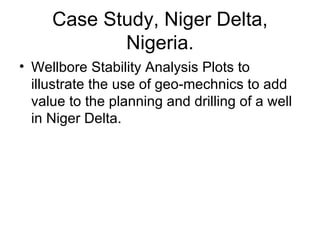 Divine Somiari,S Well Bore Stability Presentation | PPT