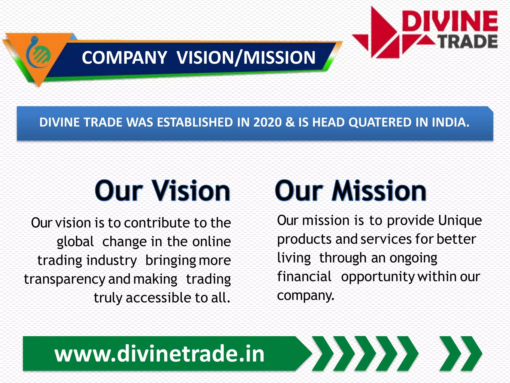 Divine Trade Plan 2021 | PPT
