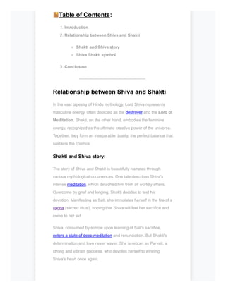 Divine union of Shiva and Shakti - Shakti and Shiva story.pdf