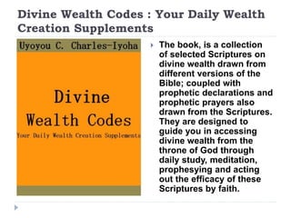 Divine wealth codes | PPTX