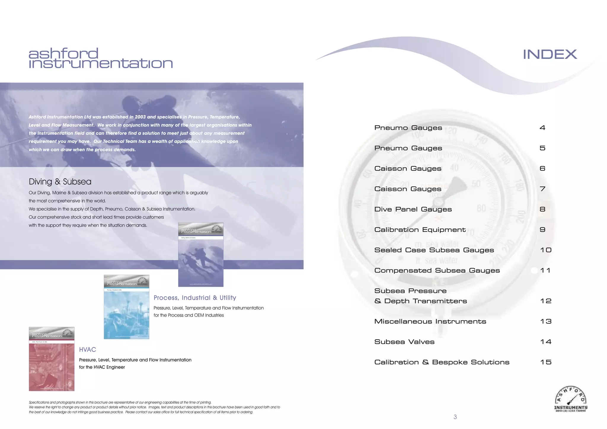 Diving marine-subsea-brochure | PDF