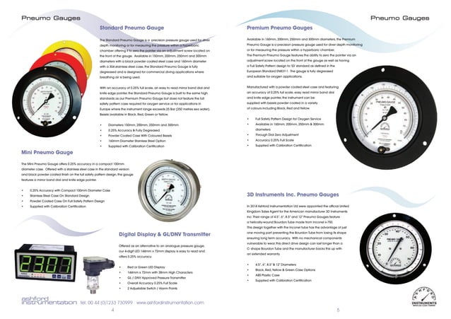 Diving marine-subsea-brochure | PDF