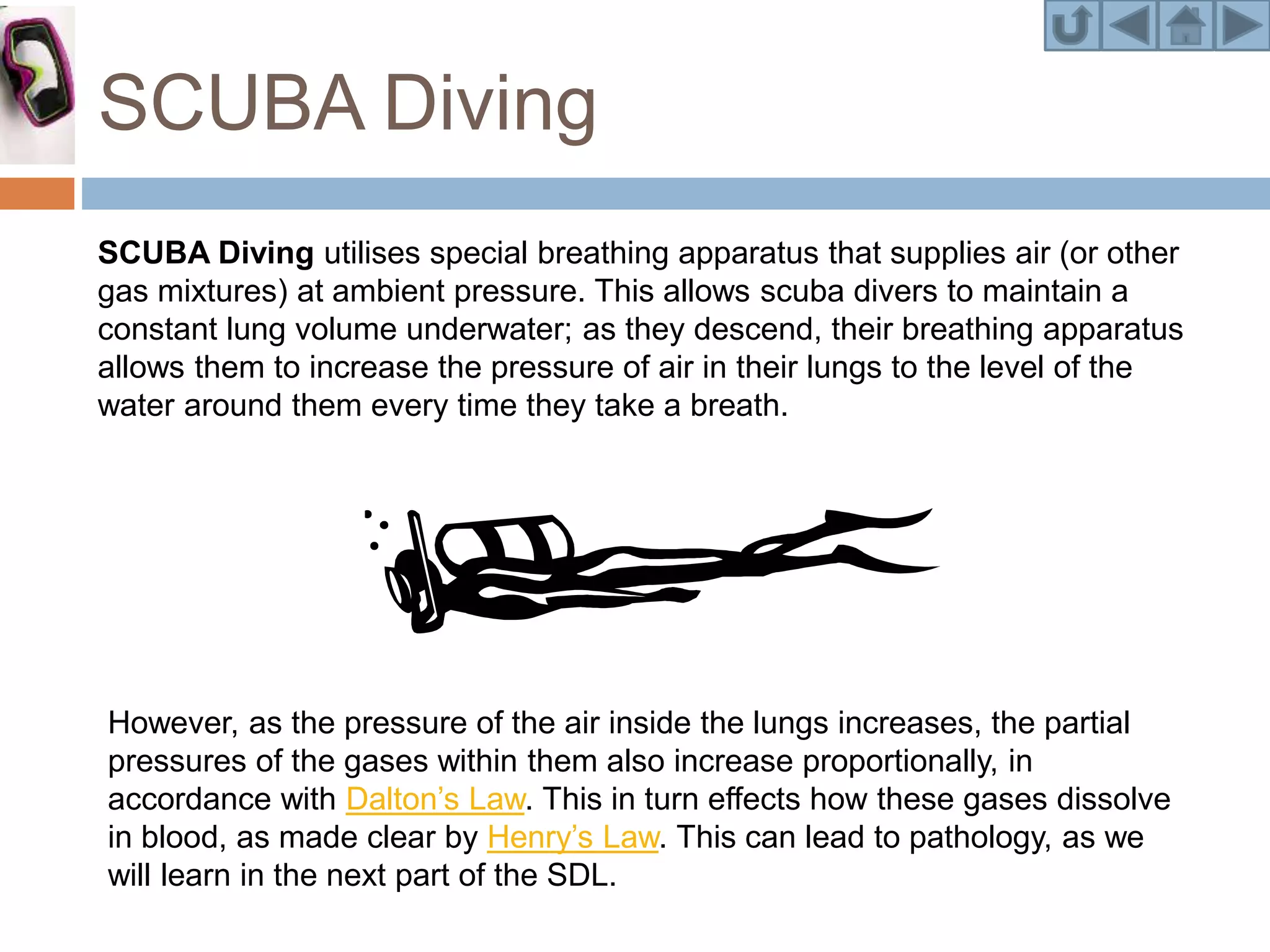 Diving Medicine & Decompression sickness A Self Directed Learning ...