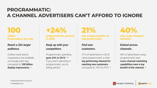 Diving Deeper into Programmatic: Succeeding Beyond the PPC Landscape | PPT