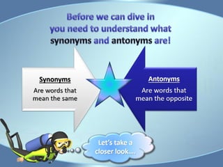 Diving Deep for Synonyms and Antonyms.pdf