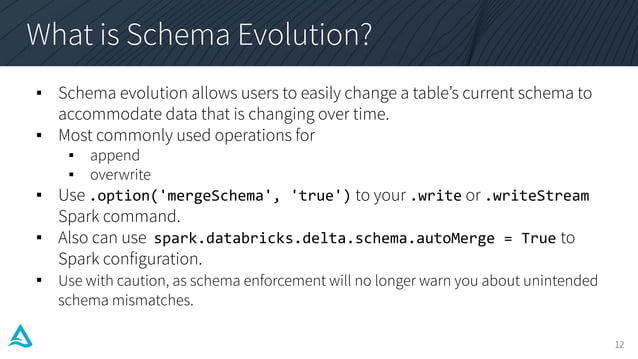 Diving into Delta Lake - Enforcing and Evolving Schema.pdf
