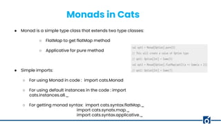 Diving into Monads in Cats Library | PDF