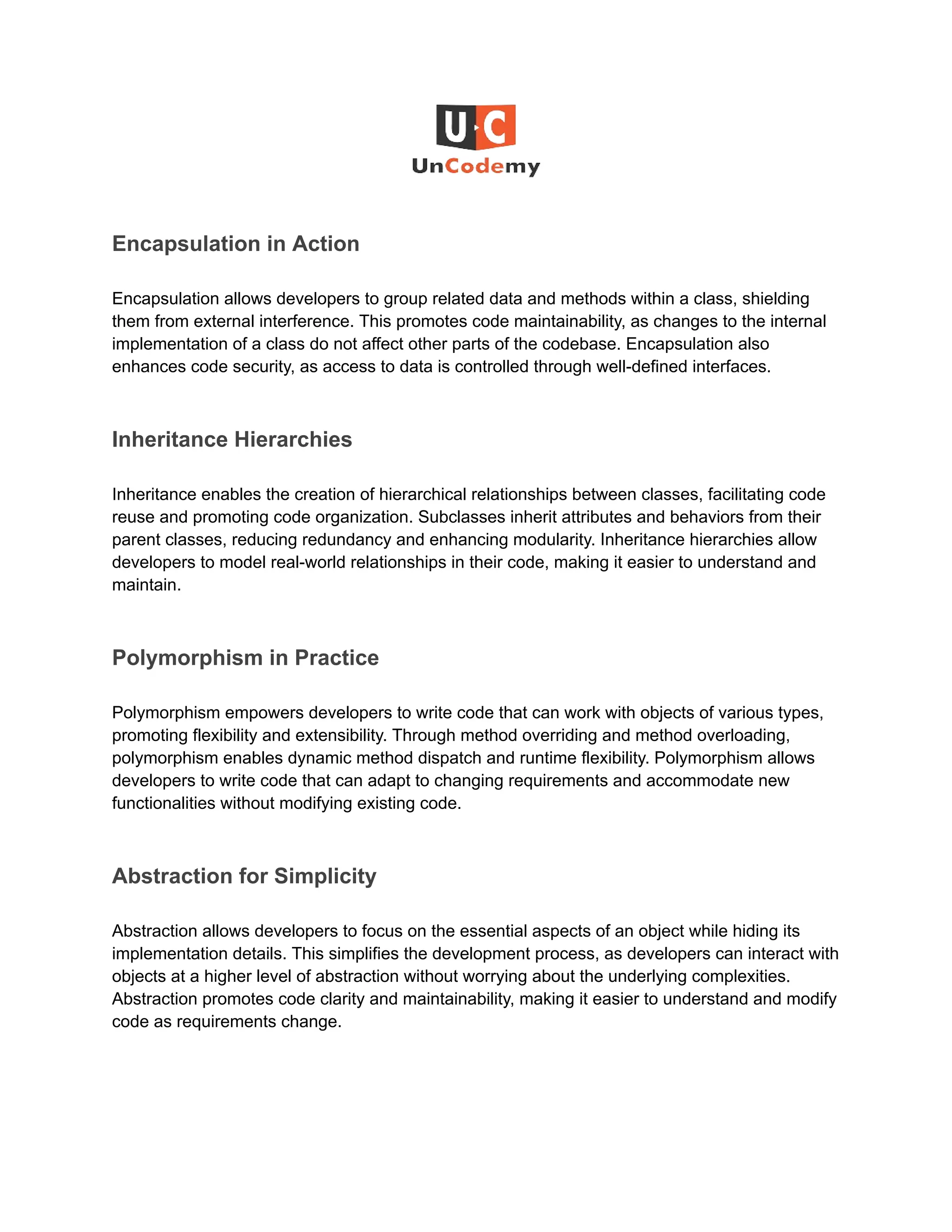 Diving Into Oops Key Concepts And Principles 1pdf 
