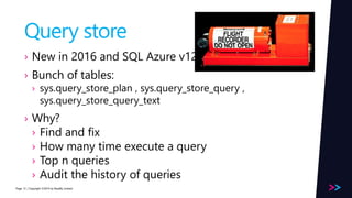 Diving into sql server 2016 | PPT