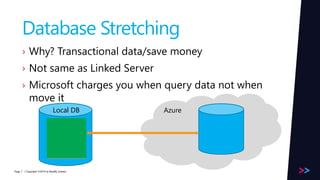 Diving into sql server 2016 | PPT