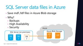 Diving into sql server 2016 | PPT