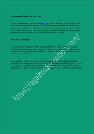 Diving into the Sonic Wonderland of Hyperpop.pdf