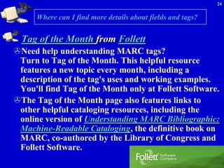 Diving into MARC: What's MARC got to do with it? | PPTX