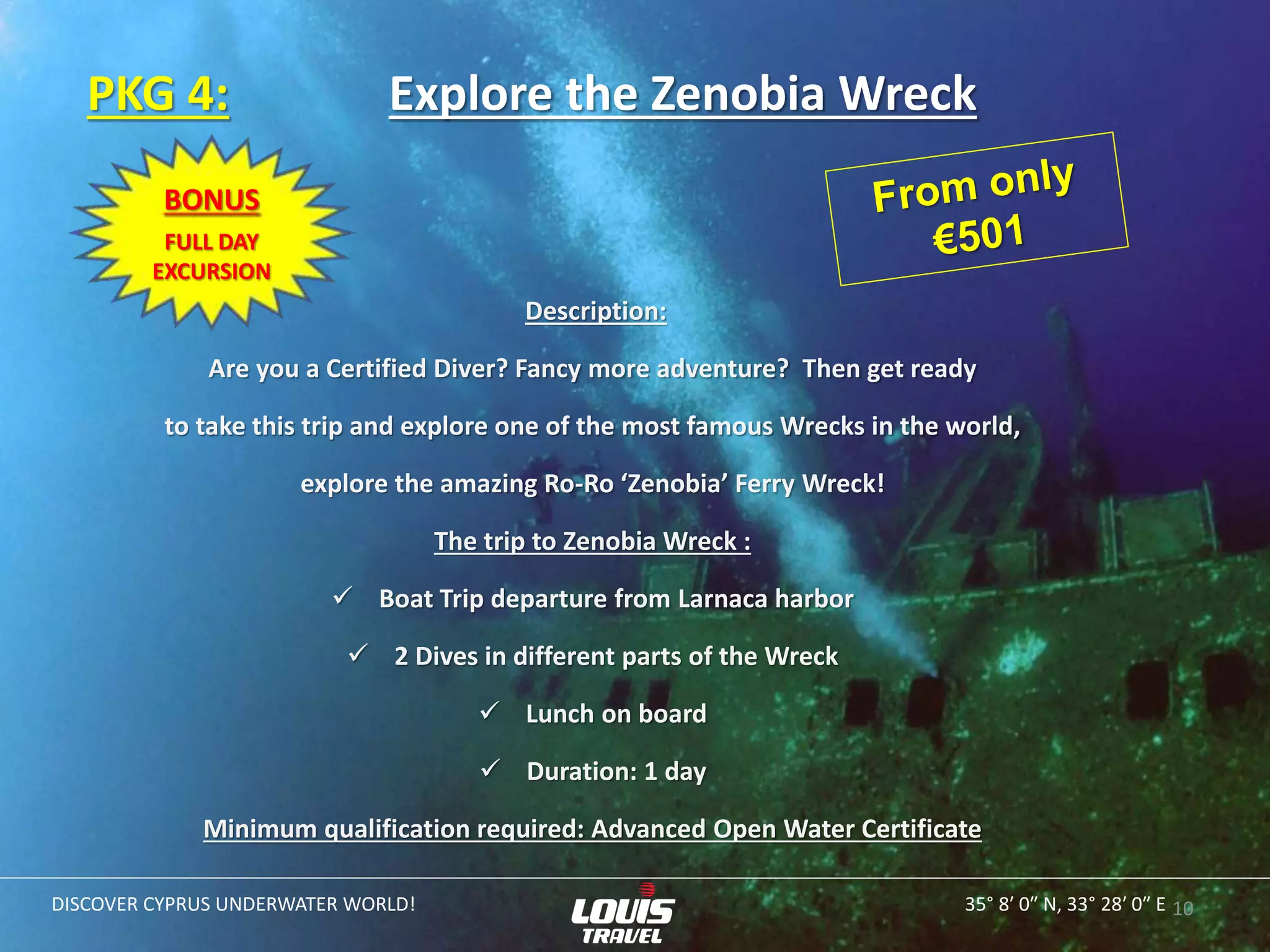 Diving packages final | PPTX