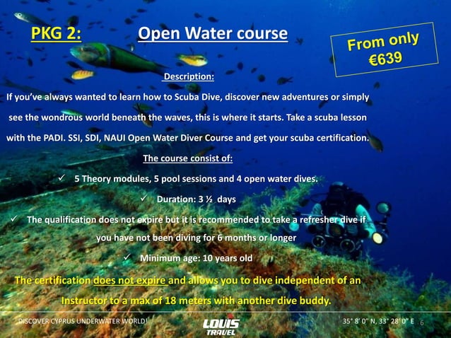 Diving packages final | PPTX