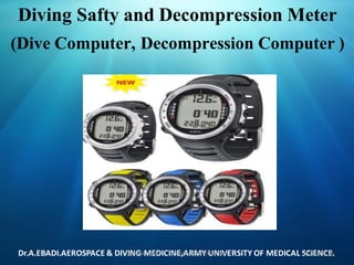 Diving safty & decompression meter | PPT