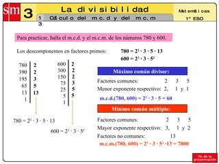 Divisibilidad1ºeso | PPT