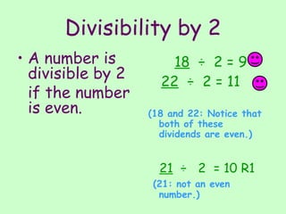 Divisibility Rules | PPT