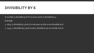Divisibility | PPT