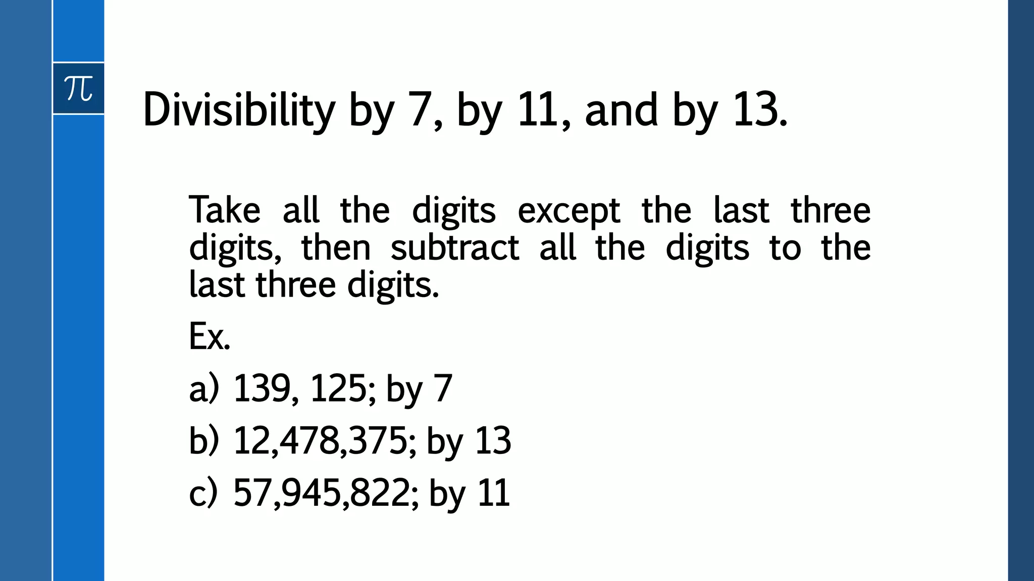 Divisibility | PPTX