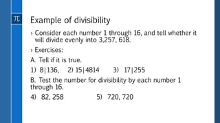Divisibility | PPTX