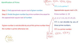 Divisibility of numbers (Number Systems) | PPT